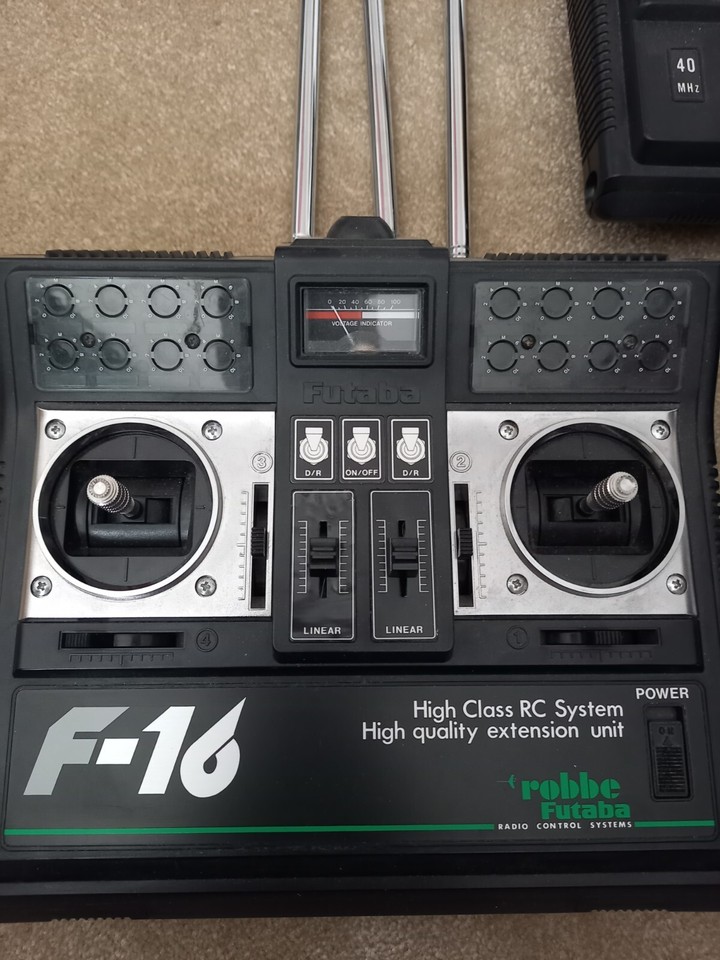 Robbe Futaba FC-18, F-16, FC-16 Boat&Truck Tx 40 Mhz 35 Mhz ...