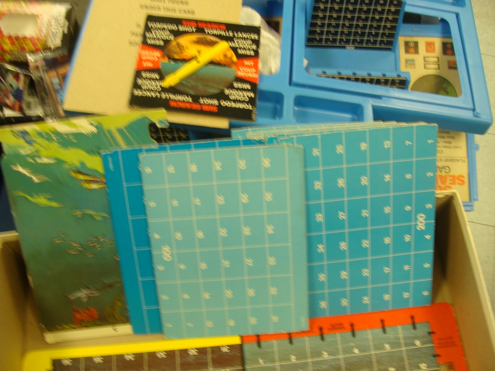 SUB SEARCH board game 1973 Milton Bradley | eBay