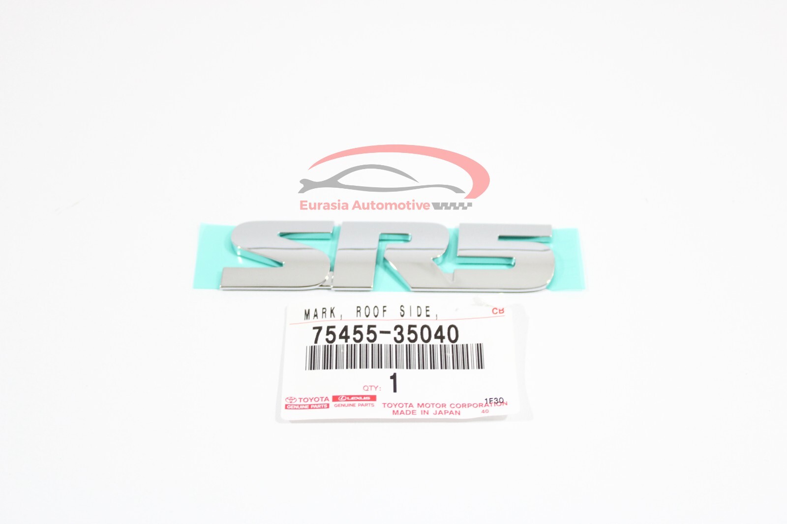 Genuine Toyota 4Runner 2010-2022 "SR5" Emblem Nameplate Badge ...