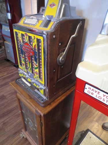 Antique 1920s Jennings Slot Machine (Fully Restored) w/ Stand | eBay