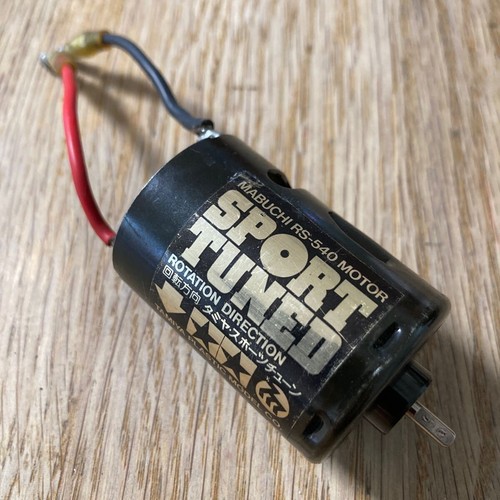 Tamiya Mabuchi RS540 Sport Tuned RC Motor Black 1/10 Electric Car Used ...