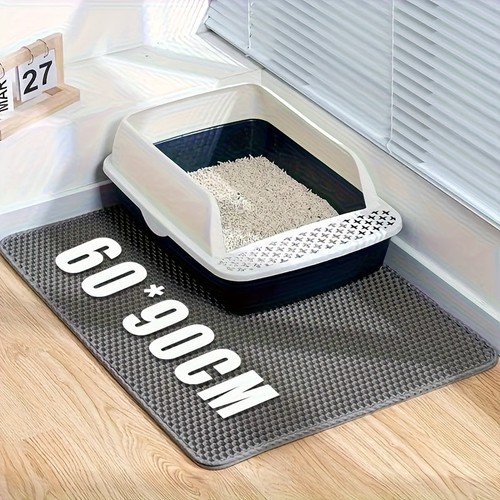 Cat Litter Mat Honeycomb Double Layer – Waterproof, Non-Slip, Easy ...