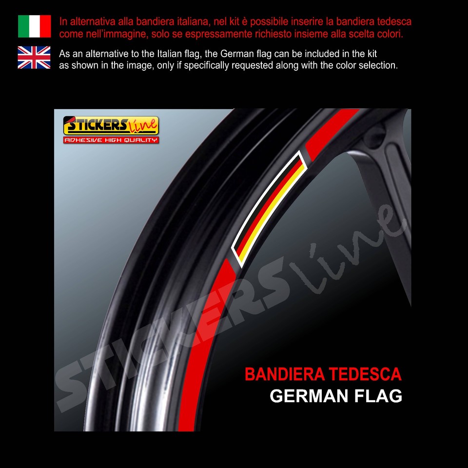 Motorcycle Wheels Stickers Stripes Circles BMW S1000XR S1000 XR Racing ...