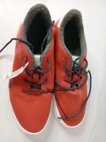 YY Nation Women's Cirro WOOL Sky Captain RED Casual Shoes Sneakers Size ...