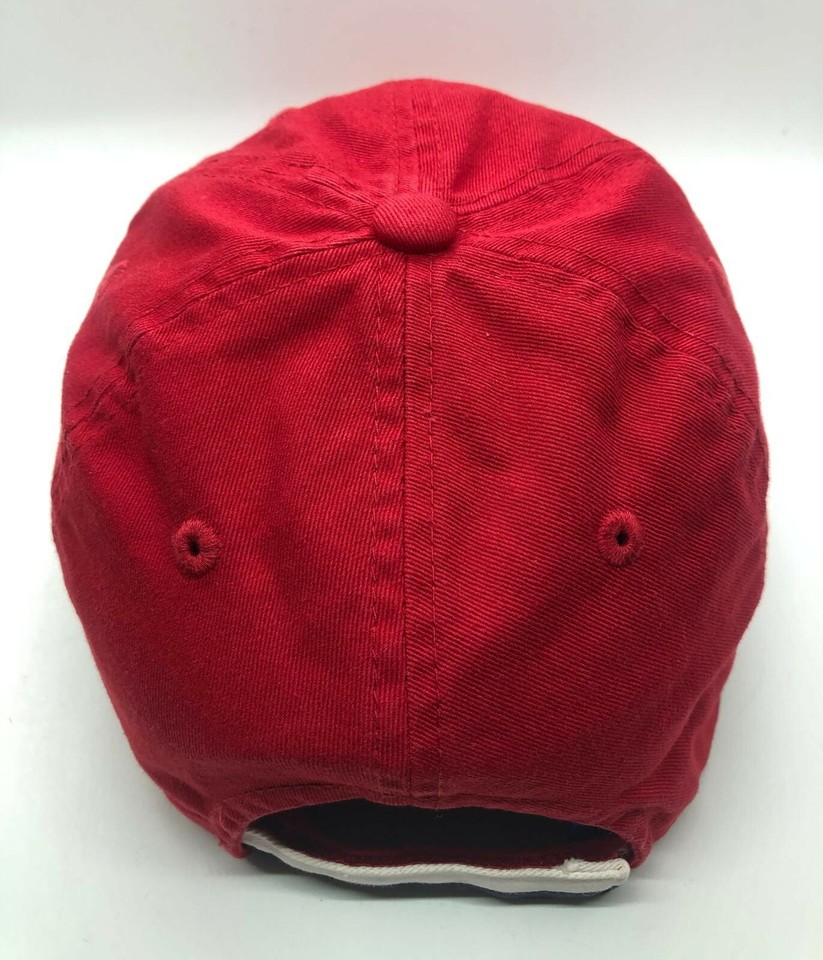 CMI Construction Machinery Ind Cap Hat Adult Adjustable Red Cotton | eBay