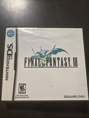 Final Fantasy III (Nintendo DS, 2006) 662248906133| eBay