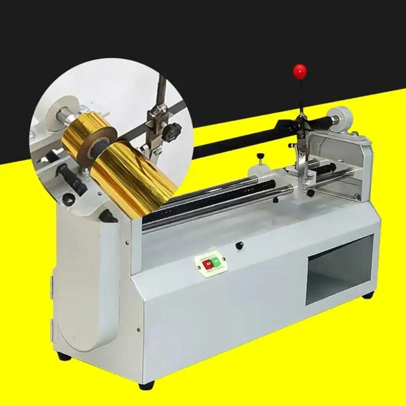 70cm Electric Foil Slitter Cutter Hot Stamping Gilded Foil Paper PU ...