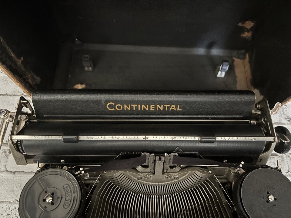 Vintage German Continental 34 Portable Typewriter | eBay