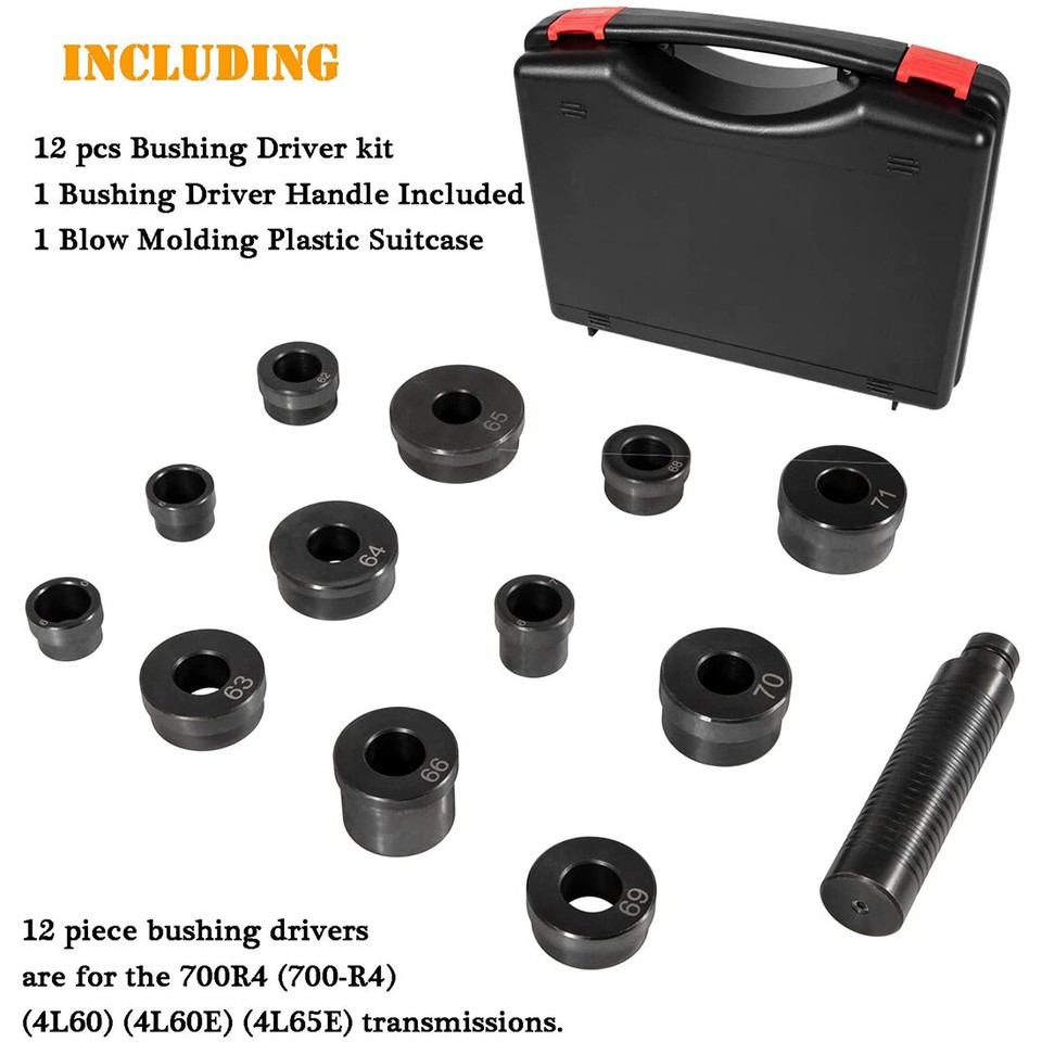 T-0220-700R4 Bushing Driver Kit Tool for GM 700-R4 4L60 4L60E 4L65E ...