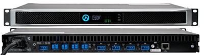 LEA Professional CS704 4-Channel 700W Power Amplifier with DSP ...