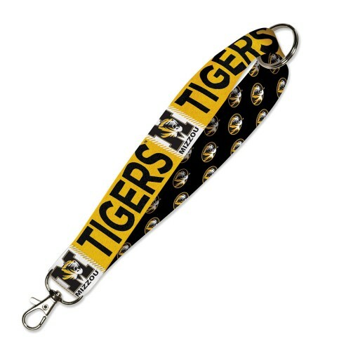UNIVERSITY OF MISSOURI TIGERS MIZZOU KEY BAND LANYARD KEY CHAIN 1 ...