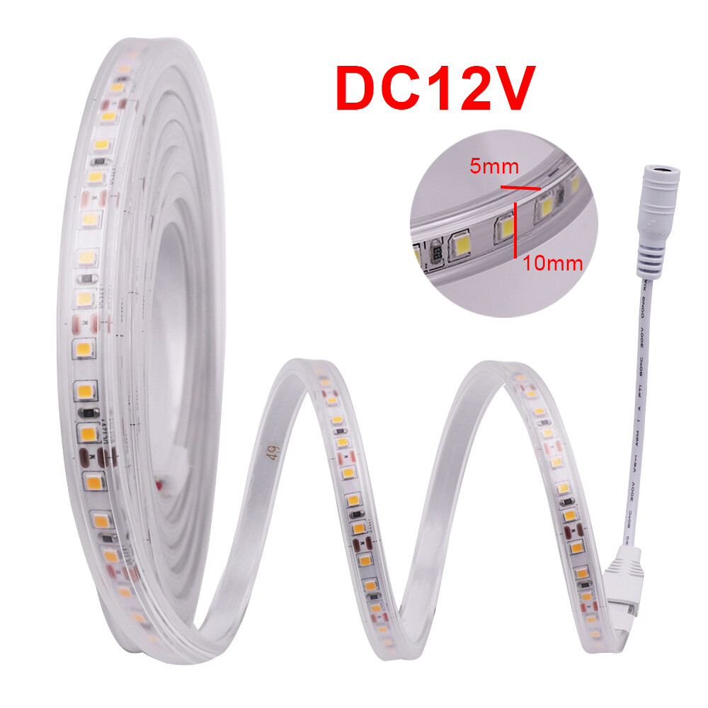 12V 2835 LED Strip Lights Kitchen Outdoor Lighting IP68 Waterproof Tape ...