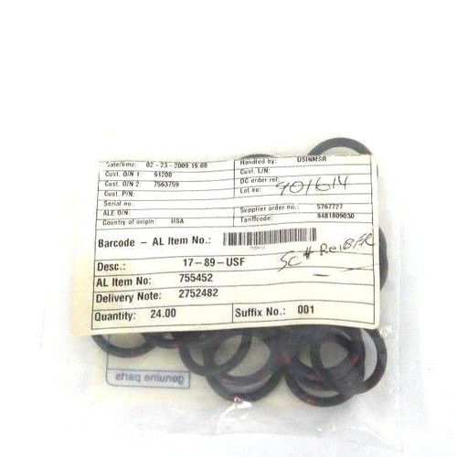 LOT OF 24 NEW ALFA LAVAL 17-89-USF O RINGS 755452 | eBay Australia