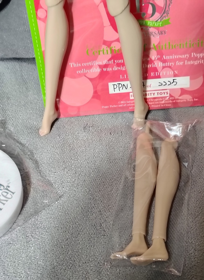 Poppy Parker Pink Of Perfection Brand New NUDE 15th Anniversary ...