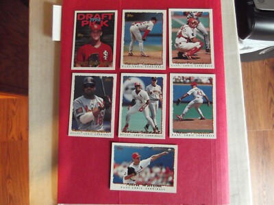1995 Topps Baseball St. Louis Cardinals Team Set-20 Cards NM/MT | eBay