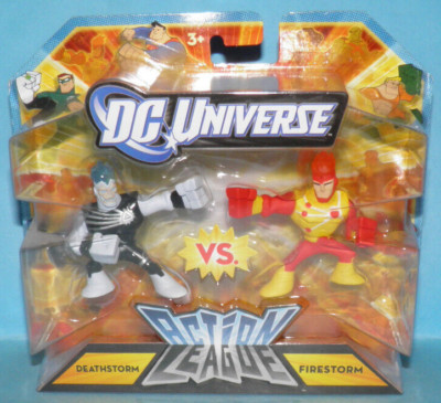 Mattel DC Universe Action League Deathstorm vs Firestorm Figure | eBay