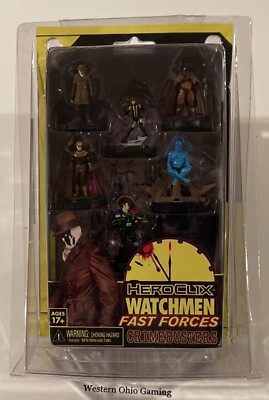 Heroclix Watchmen Crimebusters Fast Forces Pack NEW | eBay