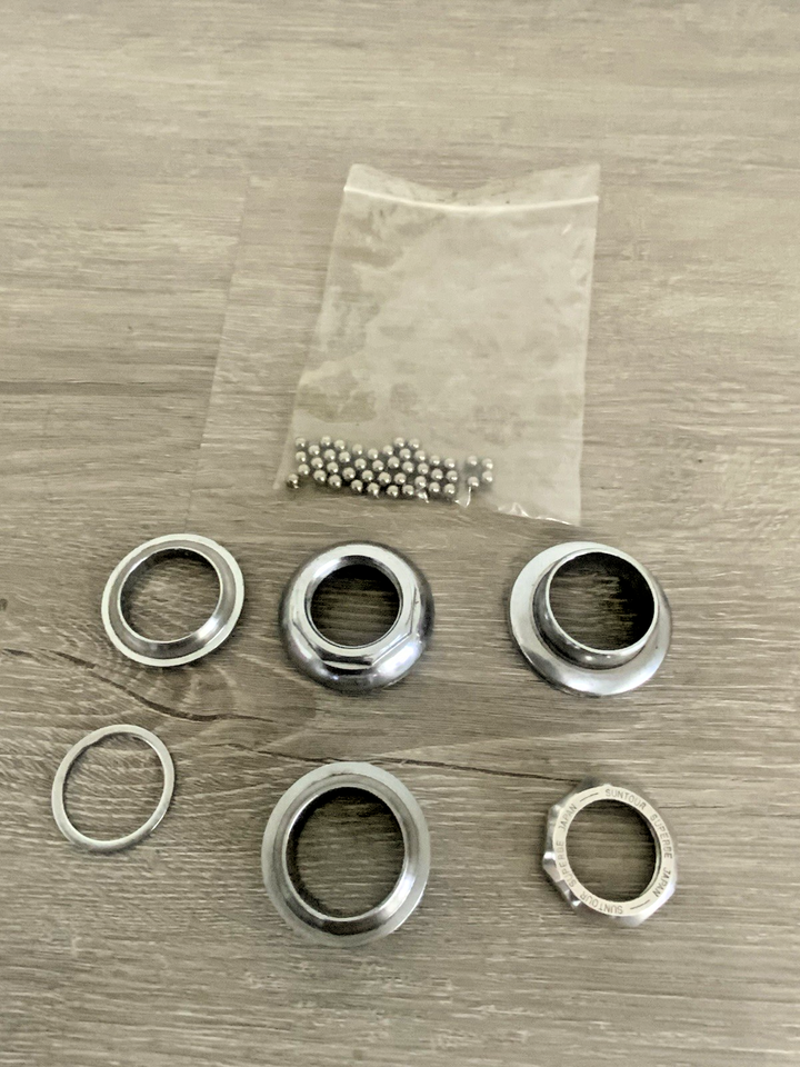 SUNTOUR SUPERBE HEADSET 27 MM CROWN RACE 176 GRAMS STEEL W/ ALUMINUM ...