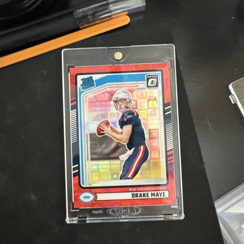2024 Panini Donruss - Rated Rookie Drake Maye Red Pandora #379 | eBay