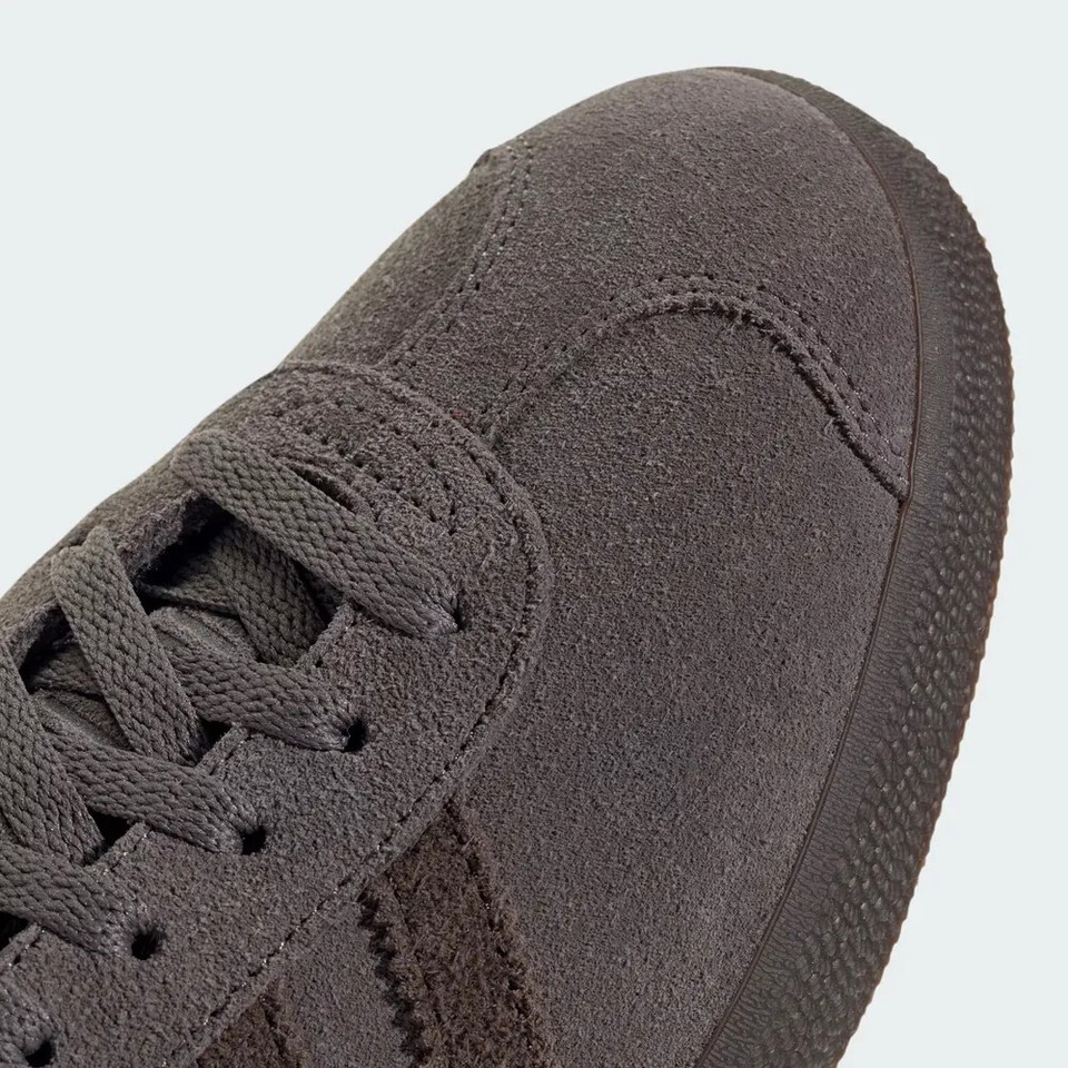 New Adidas Gazelle Suede Shoes - Charcoal/ Dark Brown (IG2097) | eBay