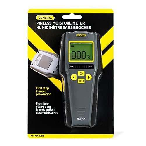 Pinless Digital Moisture Meter Wood Humidity Reader for Mold Detection ...