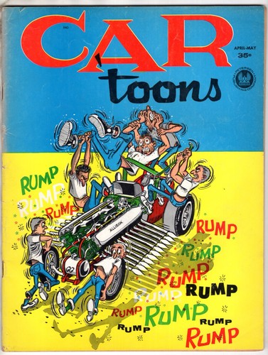 CAR toons #5 April May 1962 Pete Millar Peterson Magazine Hot Rod Drag ...
