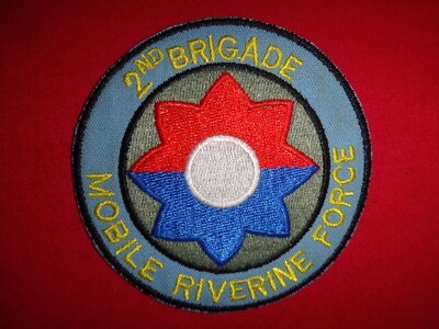 Vietnam War Patch US 2nd Brigade 9th Infantry Division MOBILE RIVERINE ...