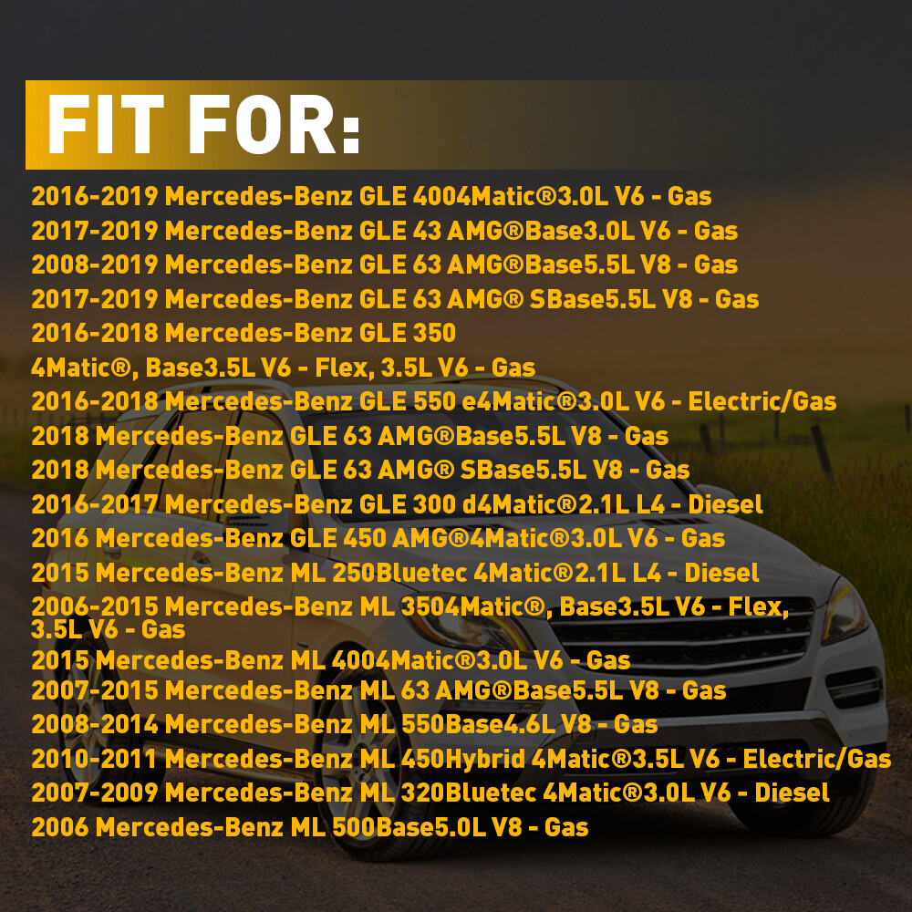 Rear Wiper Arm & Blade For Mercedes ML350 ML500 ML550 GL350 GL450 ...