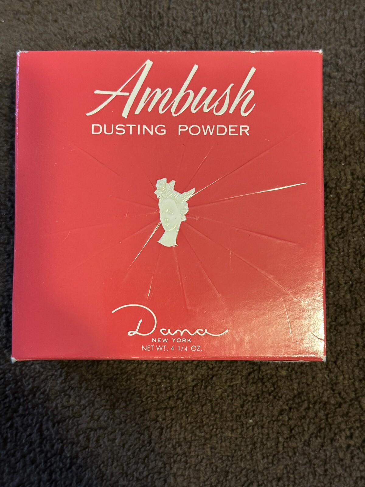 Vintage Ambush Dusting Powder By Dana 4 1/4oz.. Dana-Never Used ...