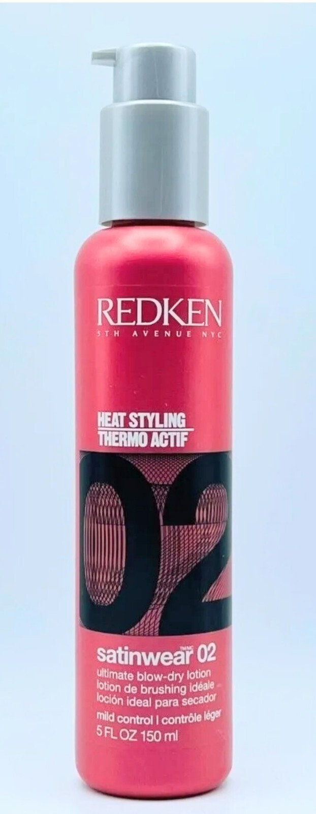 💗 Redken Satinwear 02 Ultimate Blow Dry Lotion Heat Styling 5 oz - HTF💗 ...