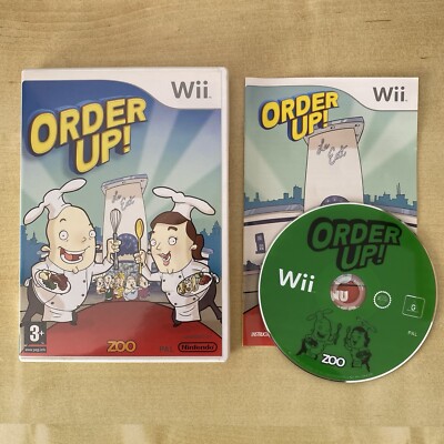 Order Up! ️ Nintendo Wii Game ️ Complete with Manual | eBay UK