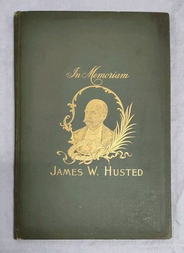1893 Book Proceedings of the Legislature NY State in Memoriam James W ...