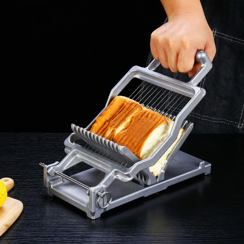 Stainless Steel Commercial Toast Cutter Machine Bread Slicer Cheese ...
