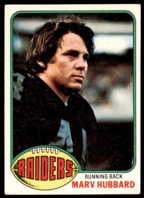 1976 Topps Marv Hubbard Football Card Oakland Raiders #234 | eBay