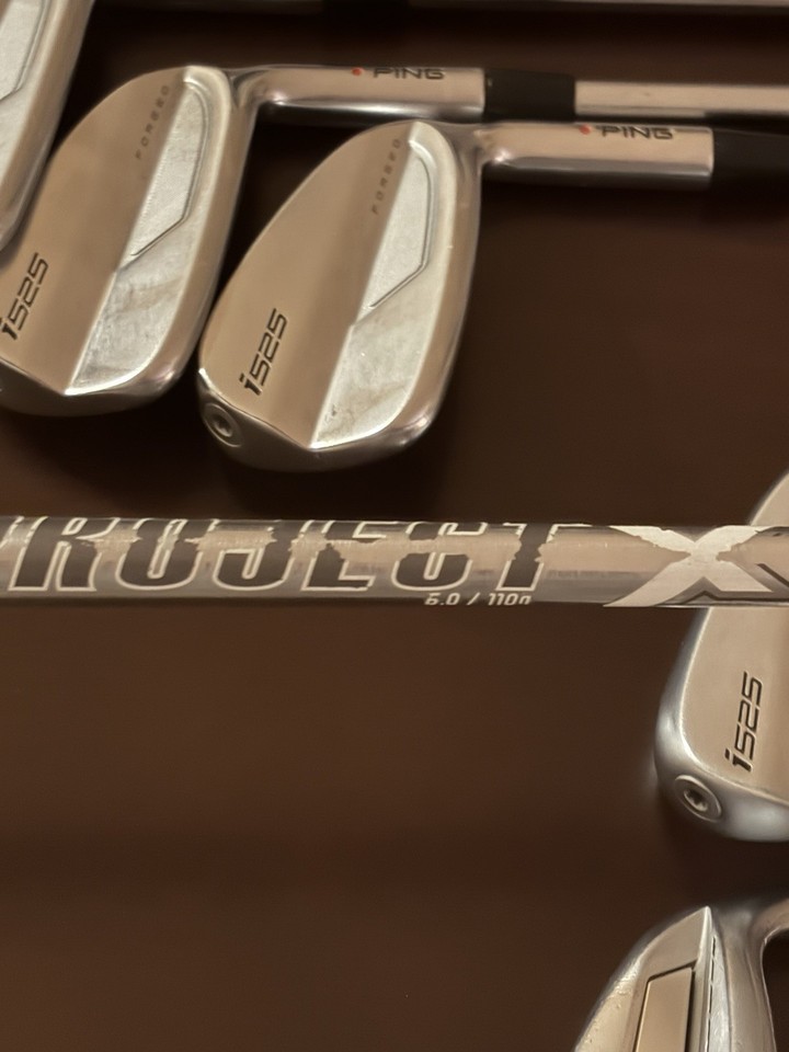 Ping i525 Forged Iron Set 4-PW. Upgraded Stiff Shafts No 60° As ...
