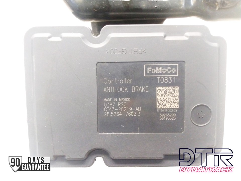 Ford Edge Lincoln MKX 2011-2014 ABS Anti Lock Pump Module Assembly CT43 ...