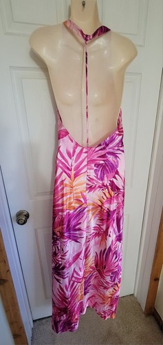 Fredericks Tropical Long Gown Size Large | eBay