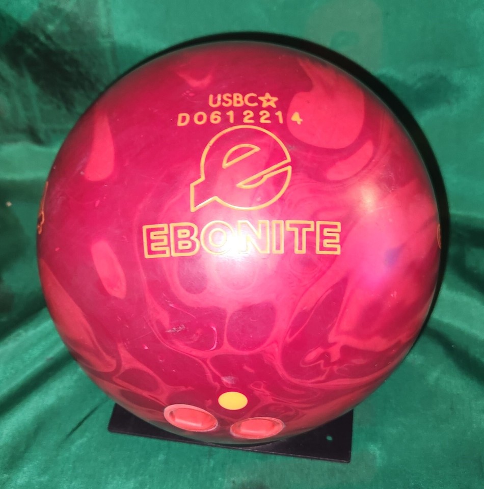 Ebonite Game Breaker 4 Solid Bowling Ball 15 lbs Used Span 3 3/4 Inches | eBay