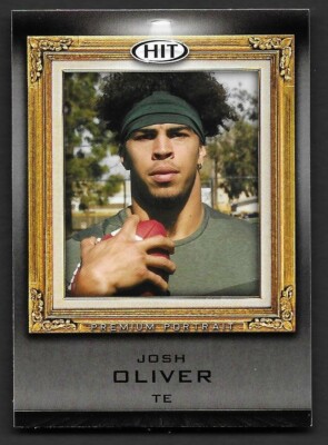 2019 SAGE HIT Premium Portraits #PP24 Josh Oliver Jacksonville Jaguars ...