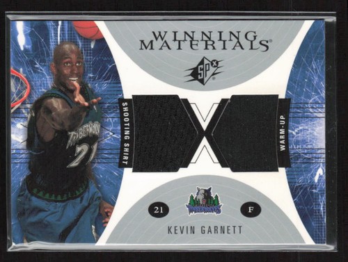2003 Upper Deck SPx #WM39 Kevin Garnett Winning Materials | eBay