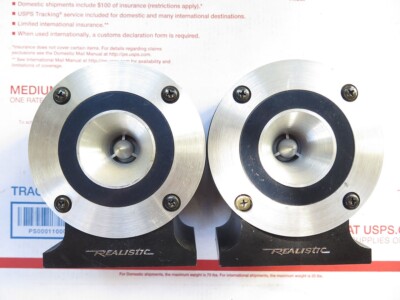 Vintage Realistic Super Tweeter Pair 40-1310A | eBay