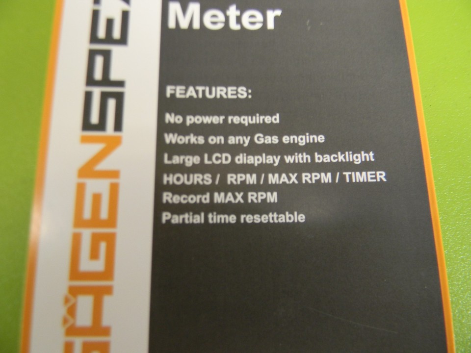 CHAINSAW TRIMMER BLOWER DIGITAL TACHOMETER FOR STIHL HUSQVARNA ECHO ...