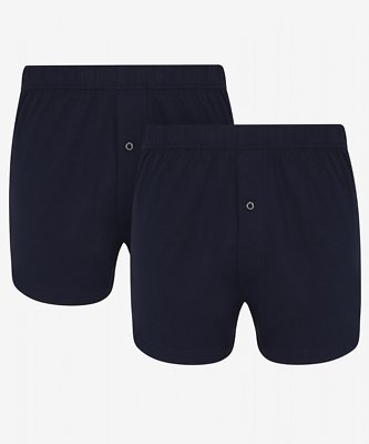 PACK OF 12 , Mens Button Fly Cotton Jersey BOXER SHORTS TRUNKS BRIEFS ...