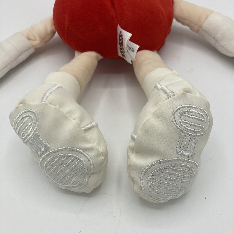 2016 Mars Inc. M&M's World - Red M&M - Small Soft Plush Toy Doll Teddy ...