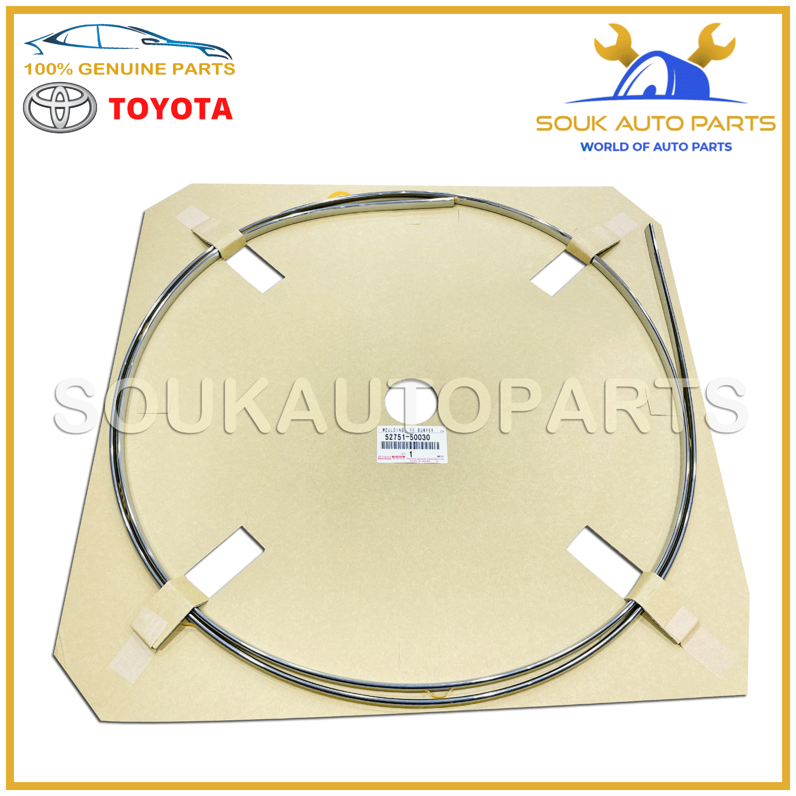 52751-50030 Genuine Toyota REAR BUMPER MOULDING 5275150030 OEM | eBay