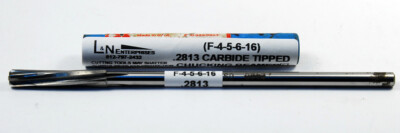 .2813 (9/32+) X .2335 X 1-1/2 X 6" OAL 4 FL LH-RH CARB TIP REAMER (F-4 ...