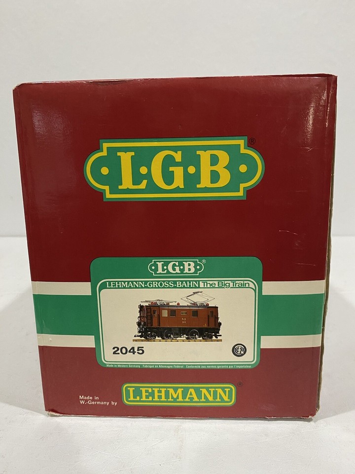 LGB 2045 G Scale RhB Electric Locomotive #205 EX/Box | eBay