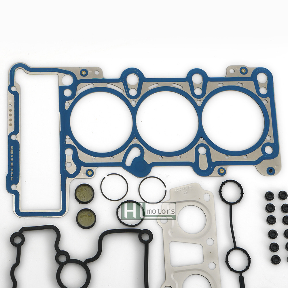 Engine Cylinder Head Gaskets Kit Valve Cover Oil Seals Set for 3.0 TFSI ...