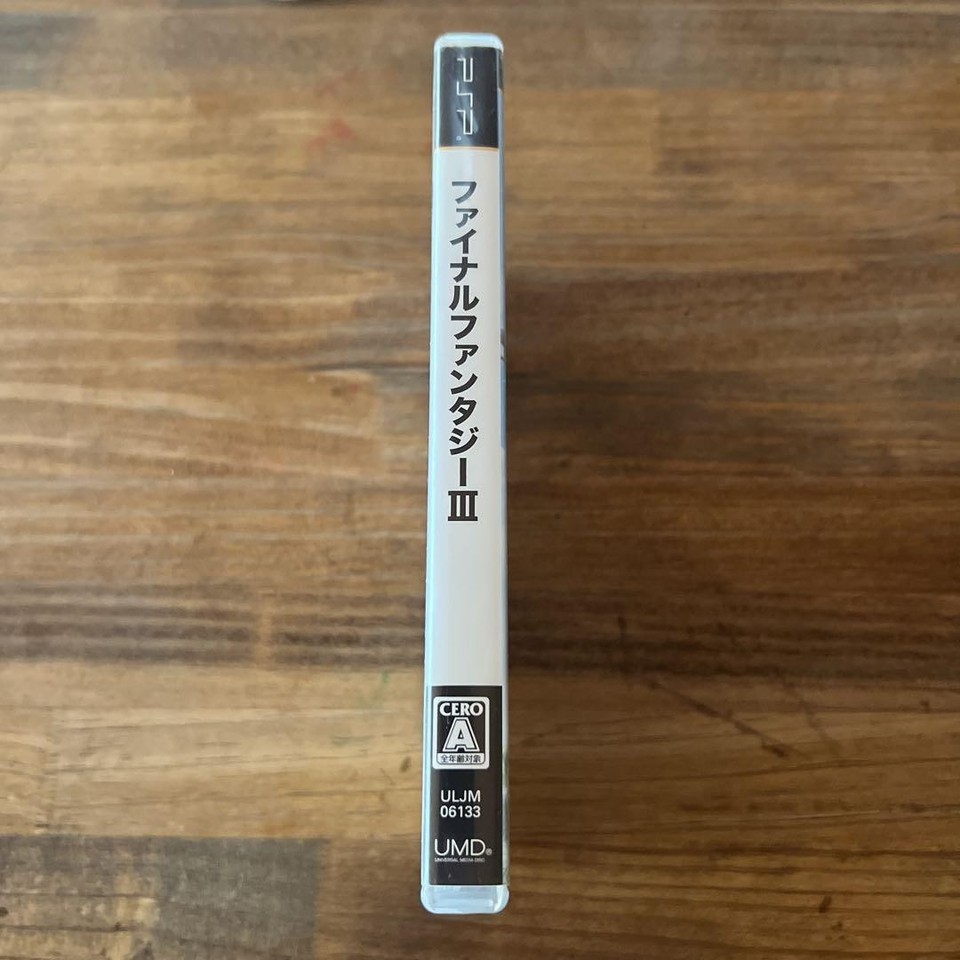 Final Fantasy III 3 PSP Square Enix Sony PlayStation From Japan ...