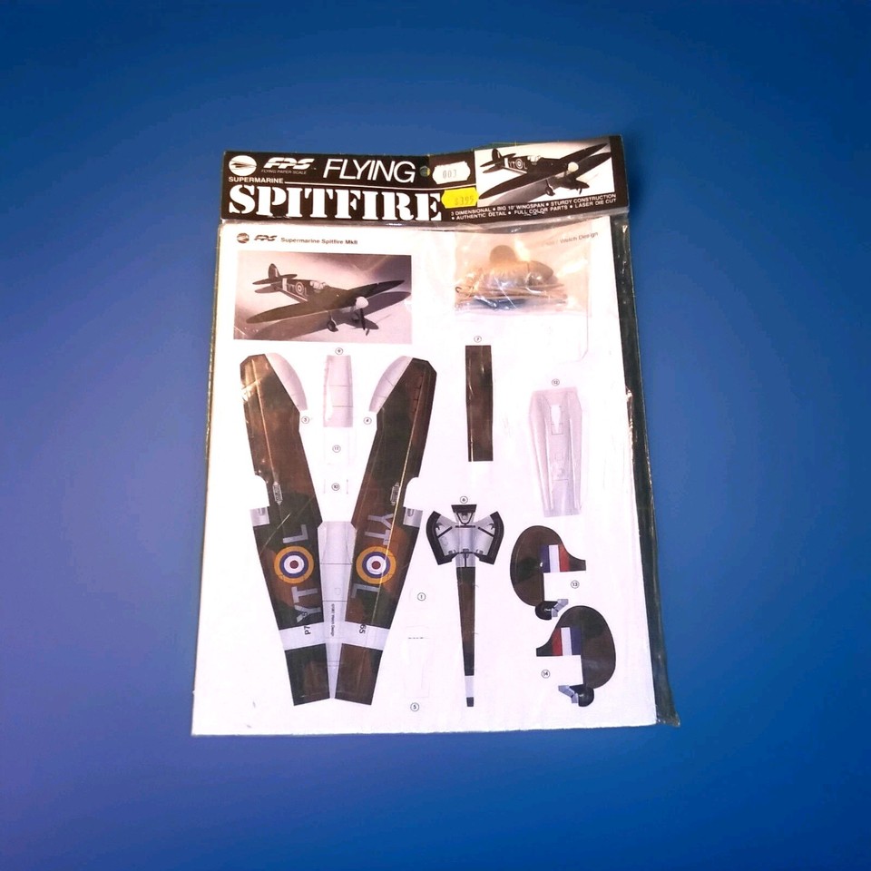 6 FPS High Flying WWII Fighter airplanes Paper Model Kits VTG Rare ...